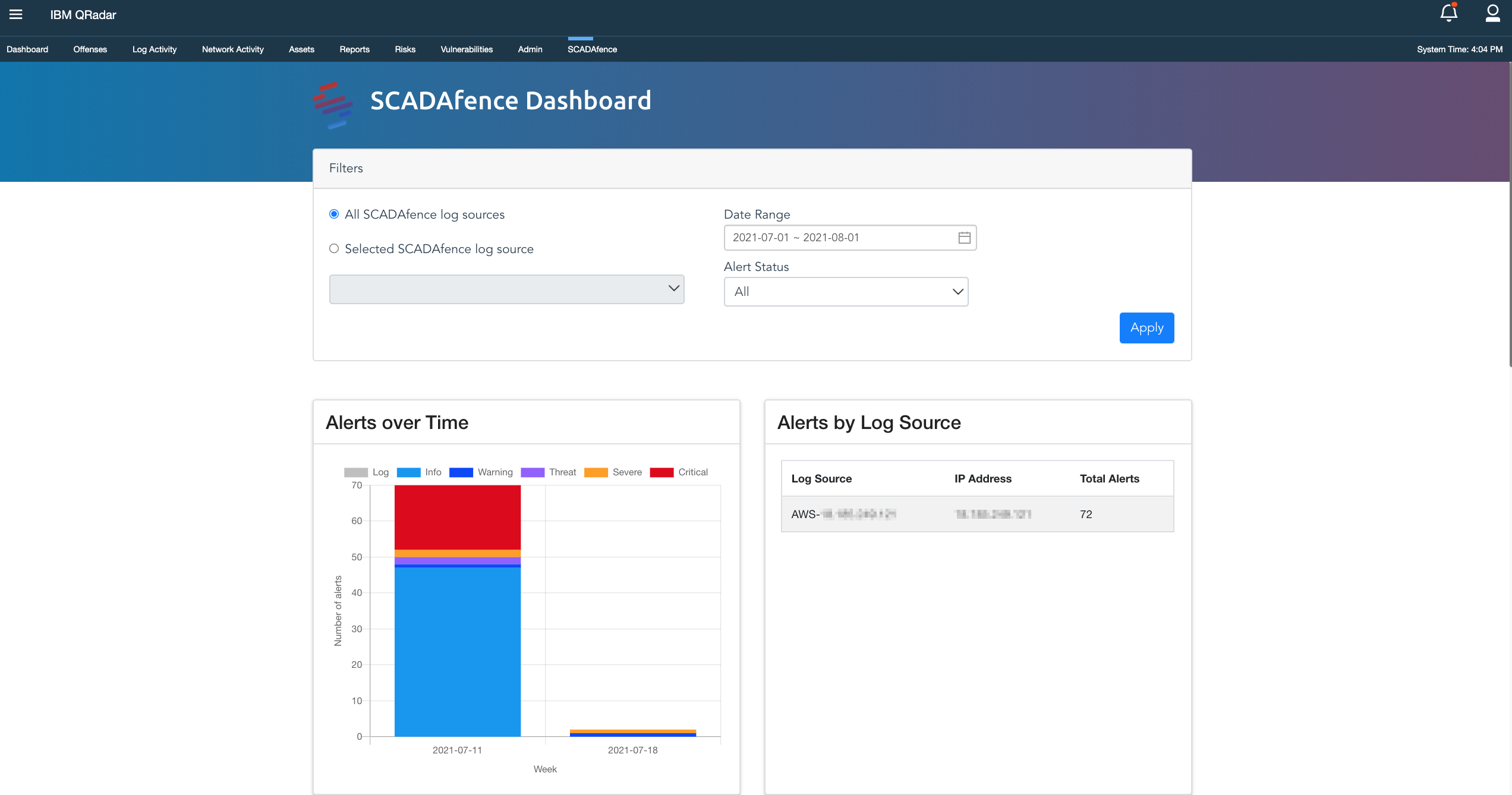 IBM QRadar SIEM Integration For Complete OT Visibility IBM QRadar SIEM Integration For Complete OT Visibility